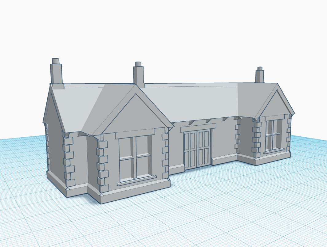 STL: Station Building - TT:Scenics